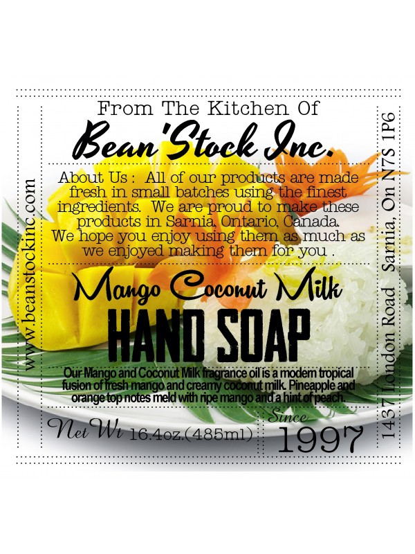 Mango & Coconut Milk Hand Soap