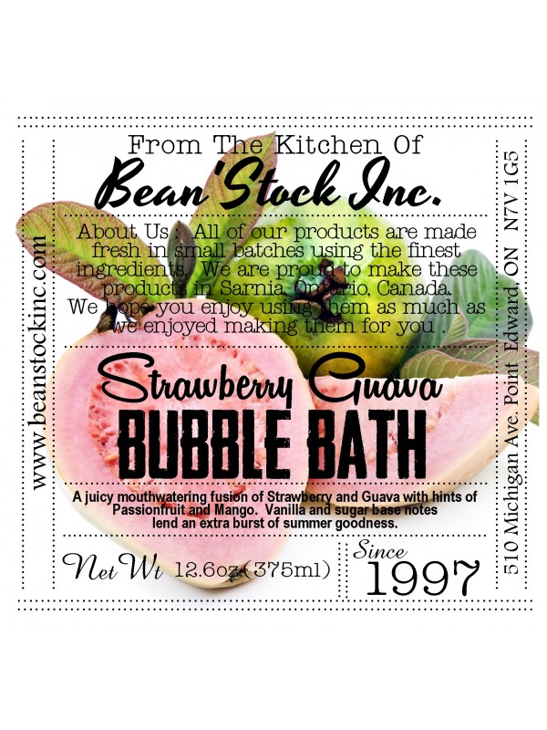 Strawberry & Guava Bubble Bath