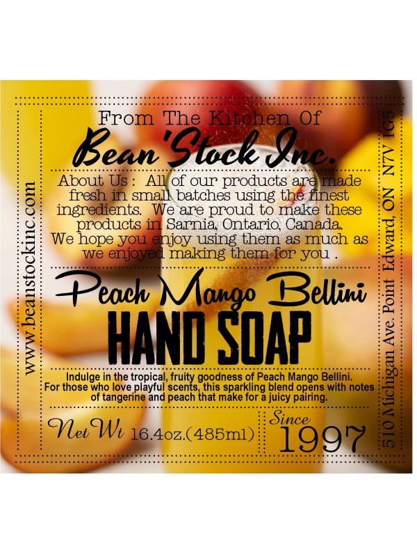 Peach Mango Bellini Hand Soap
