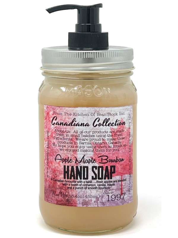 Apple Maple Bourbon Hand Soap