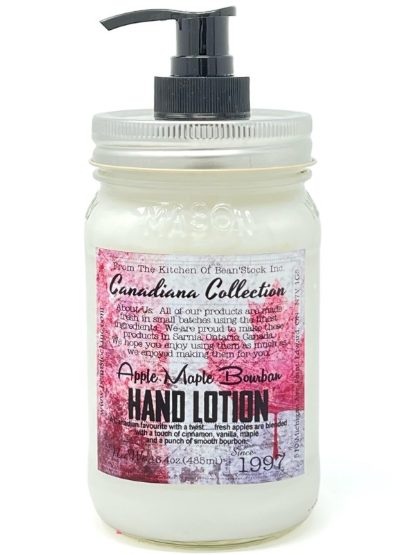 Apple Maple Bourbon Hand Lotion