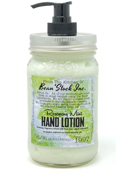 Rosemary Mint Hand Lotion