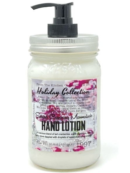 Spiced Cranberry Marmalade Hand Lotion