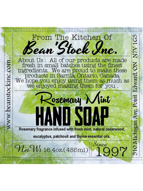 Rosemary Mint Hand Soap