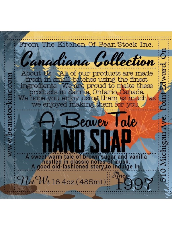 A Beaver Tale Hand Soap
